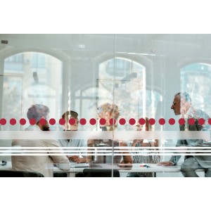 Bande de visualisation lignes blanches | REFLECTIV Windows Films Bande ...